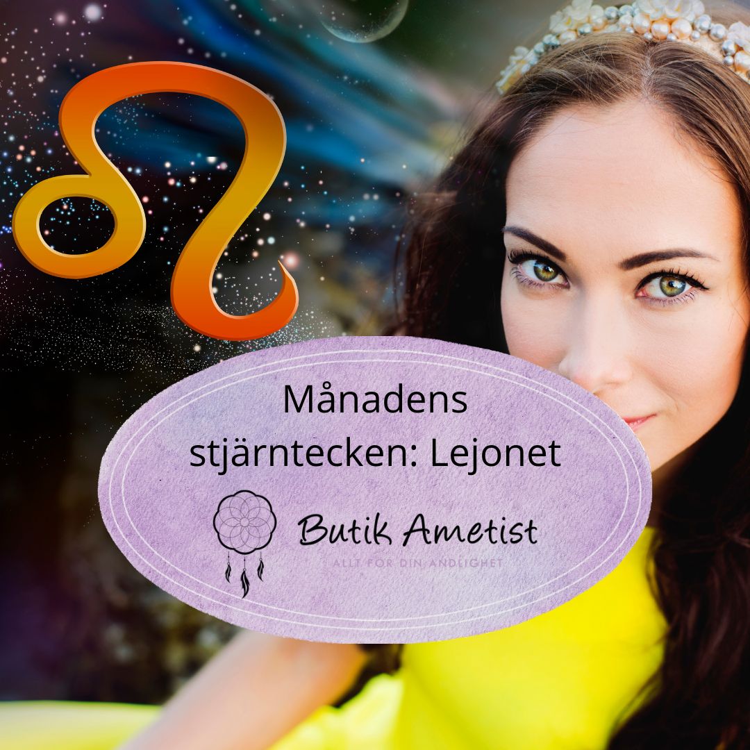 Astrologi & kristaller: Lejonet – Butik Ametist