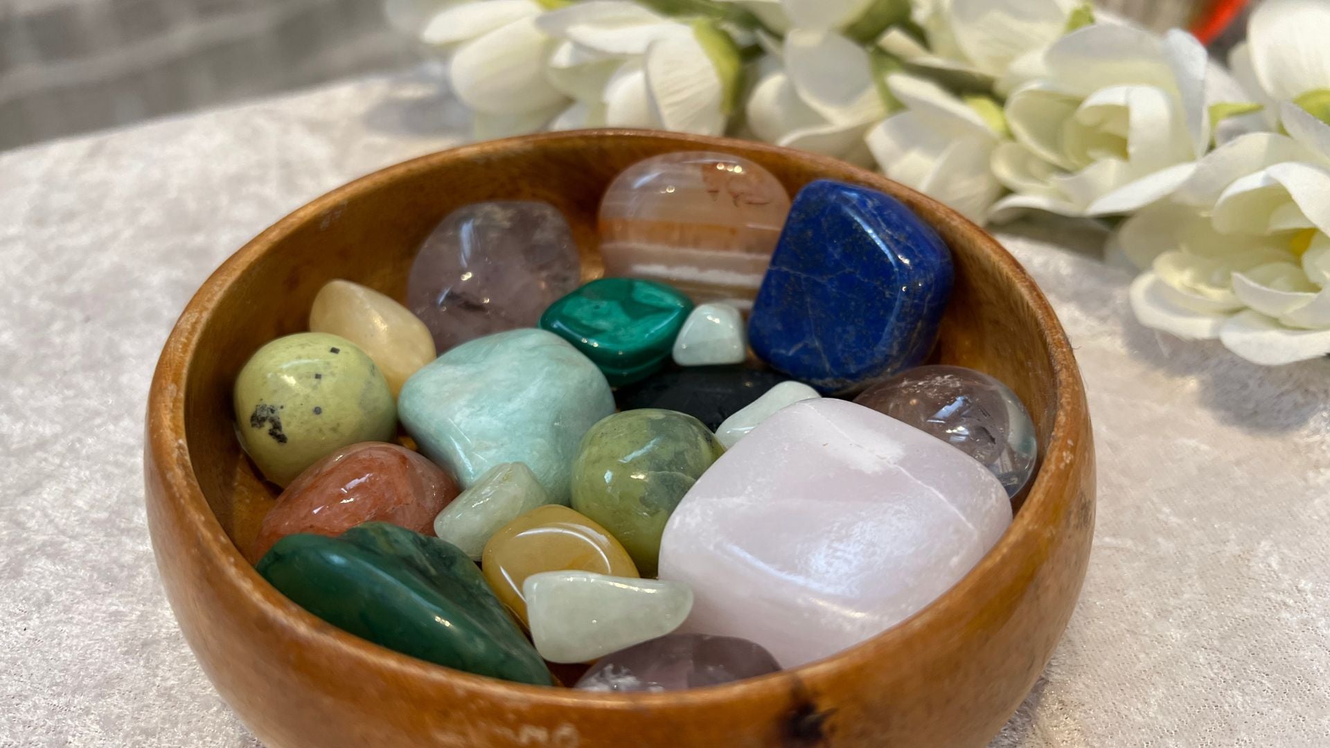 Trumlade stenar och kristaller – Butik Ametist